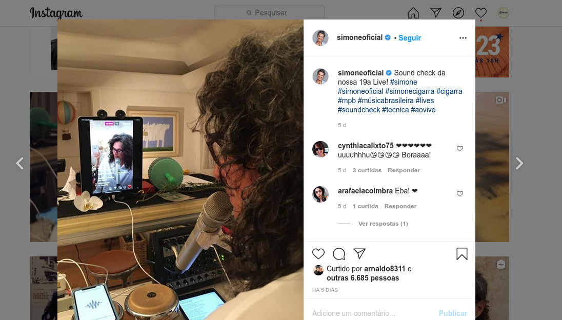 O 20º domingo com Simone - Rede Macuco