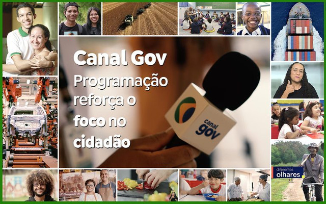 Canal Gov, na televisão aberta, estreia grade de programação - Rede Macuco